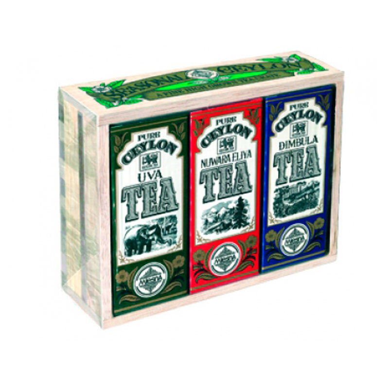Чайная коллекция Mlesna Seasonal Ceylon Tea Crate (3 х 100г) - Интернет ...